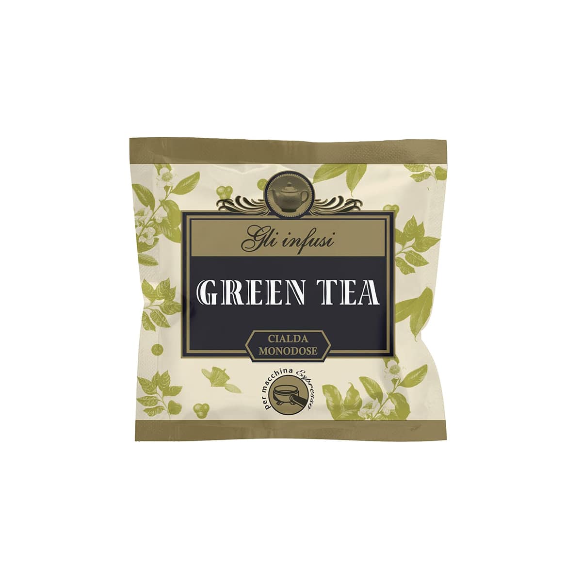 Infuso green tea in Cialde Ese & 38 format · Caffè Poli